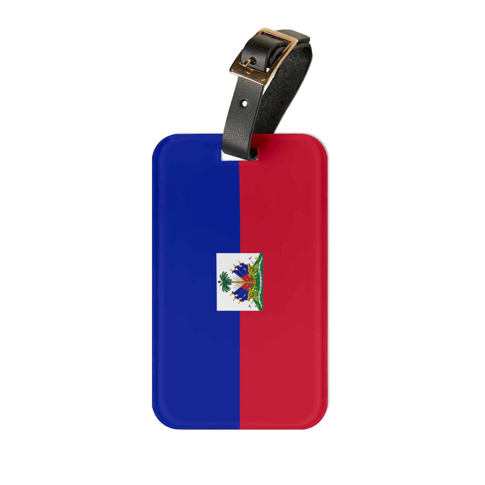 Haiti Flag Luggage Tag, Acrylic Luggage Name Tag, Custom Suitcase Tag ...