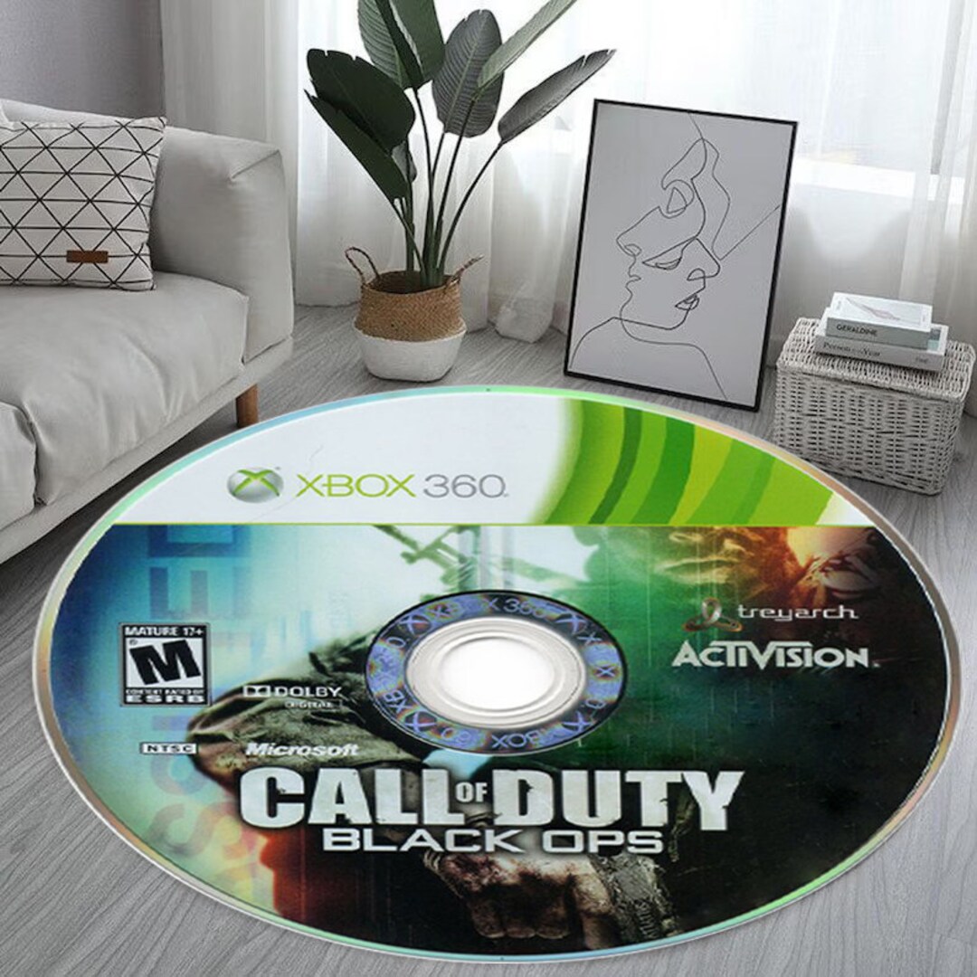 Call of Duty Rug, Blackops Rug, Gaming Gift, Black Ops 2, Xbox Gift ...