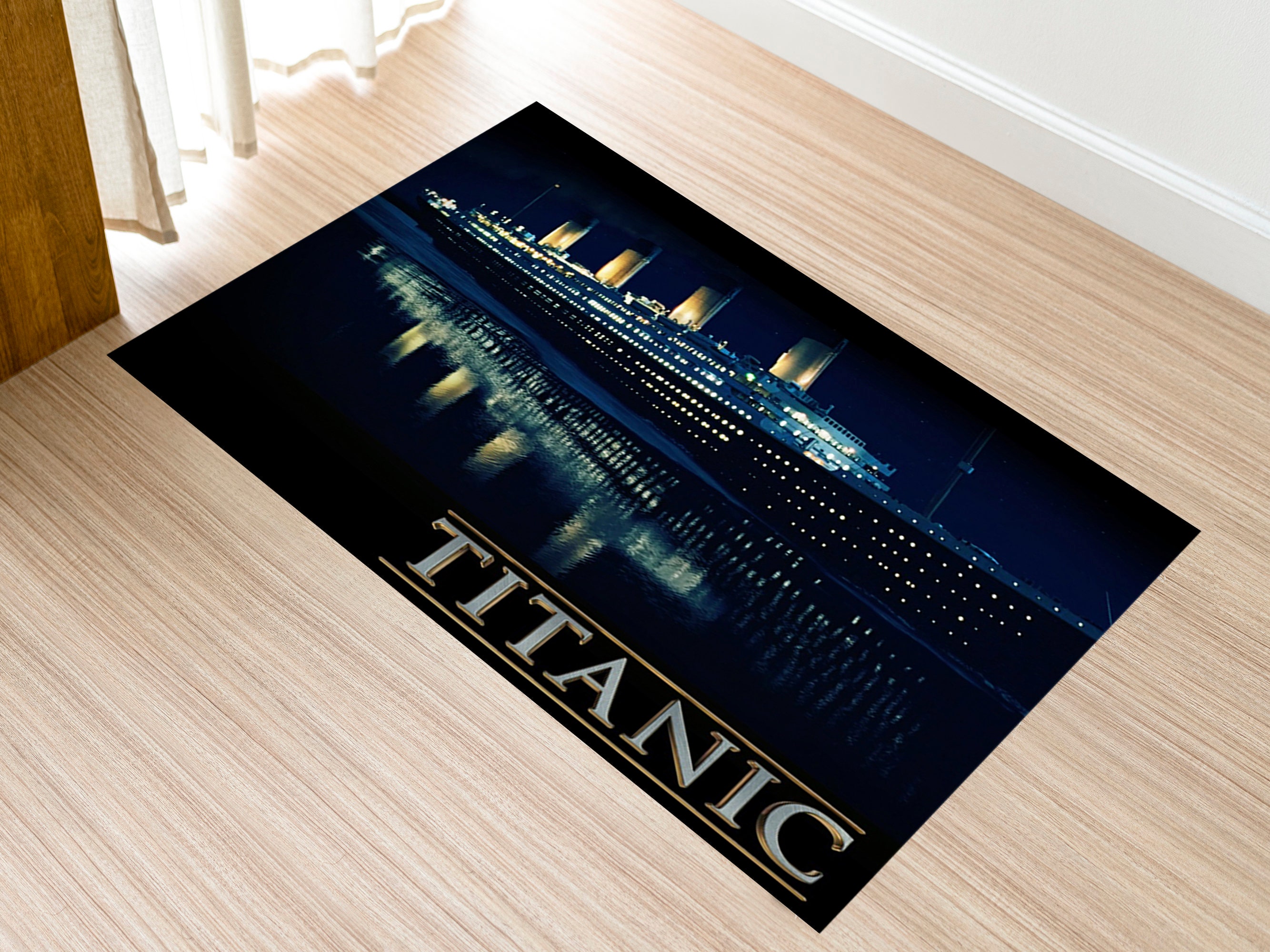 Titanic, Titanic Rug, Gift Rug, Decorative Carpet, Decor Rug, Living ...