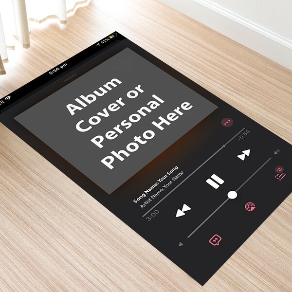 Spotify Rug - Etsy