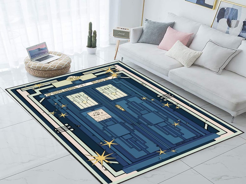Doctor Who Rug, Salon Rug, Art Decor Rug, Fantastic Rug, Magic Rug ...