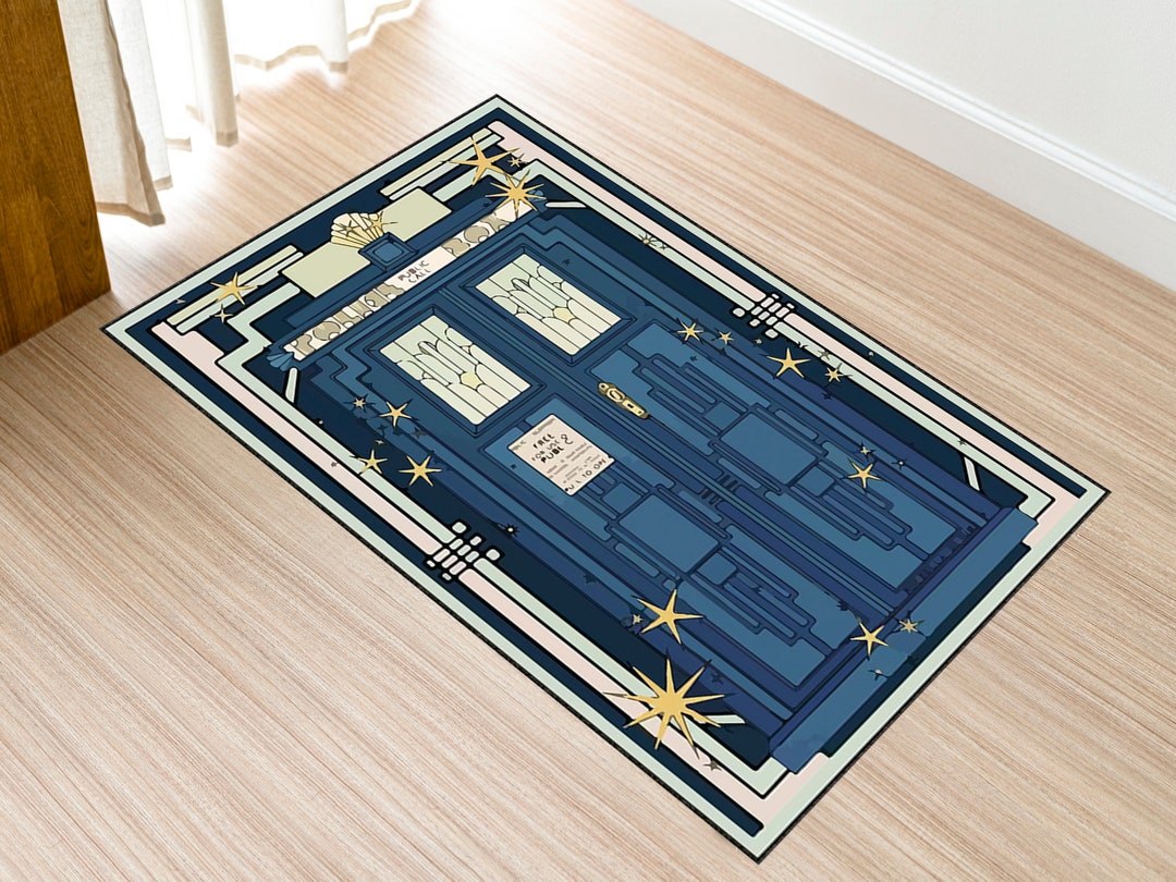 Doctor Who Rug, Salon Rug, Art Decor Rug, Fantastic Rug, Magic Rug ...