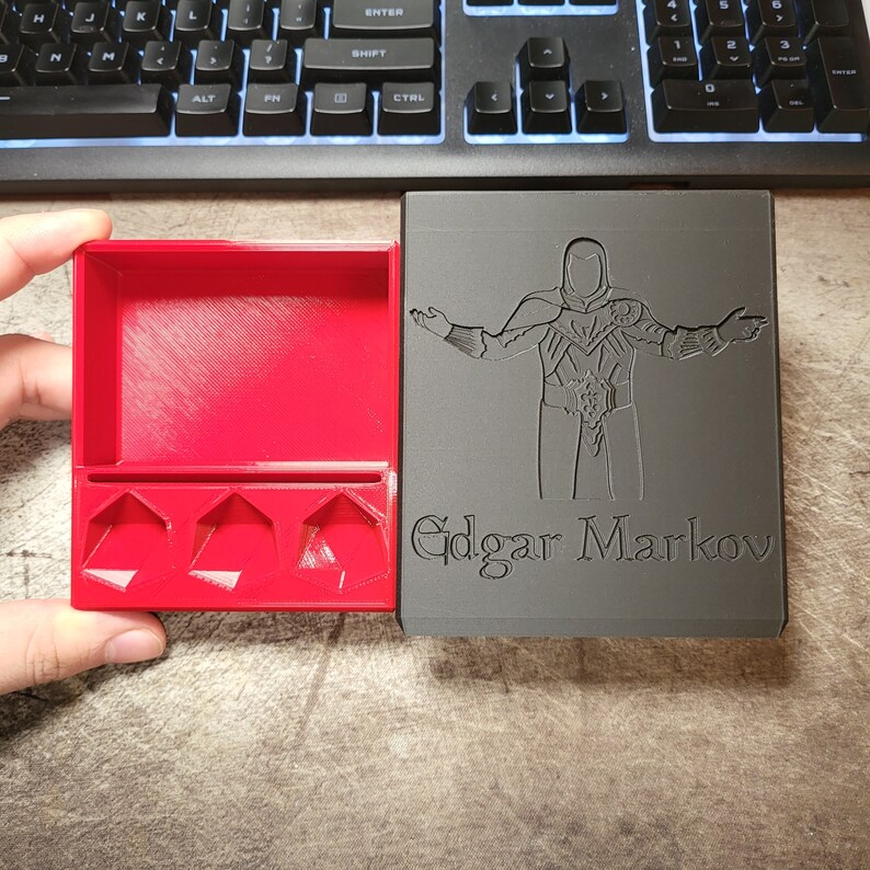 Custom Commander Deck Box - Magic the Gathering - Etsy