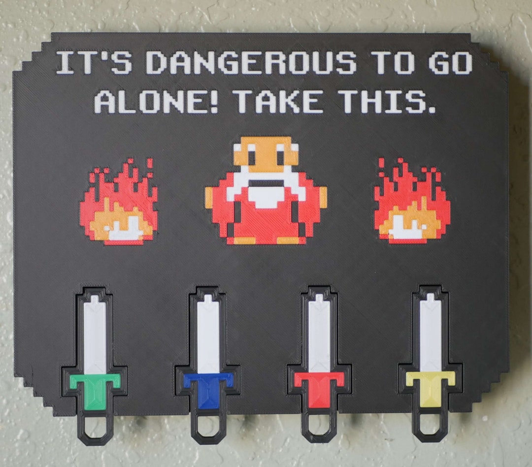 Legend of Zelda - Key Holder | Holds 4 Keychains | Gamer Accessories - Etsy