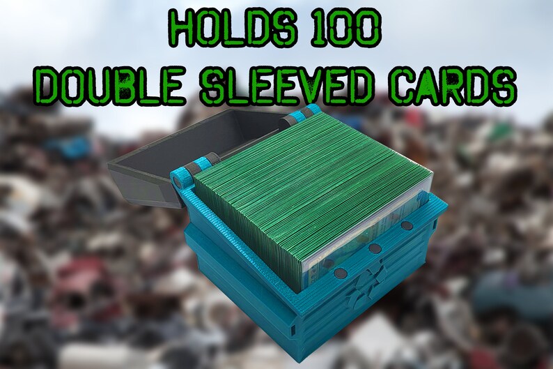 Dumpster Deck Box - Magic the Gathering | Pokemon | Yu-gi-oh - Etsy