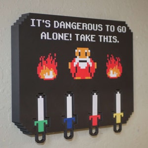 Legend of Zelda - Key Holder | Holds 4 Keychains | Gamer Accessories - Etsy