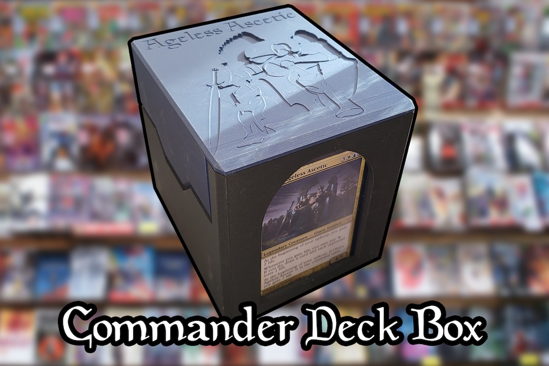 Commander Deck Box - Magic the Gathering - Etsy