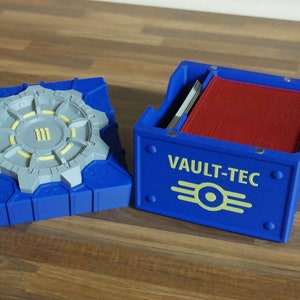 The Vault-deck! Vault-tec/fallout Deck Box| MTG Commander Deck Box - Etsy