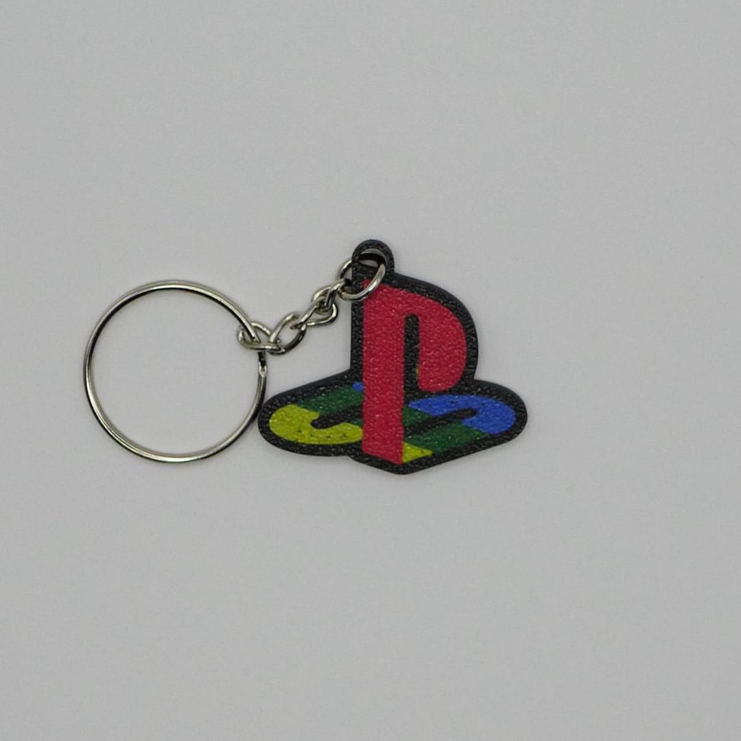 Playstation Logo Keychain – Retro Gaming Keyring, Gamer Gift - Etsy