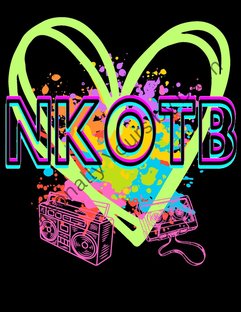Nkotb-transfer - Etsy
