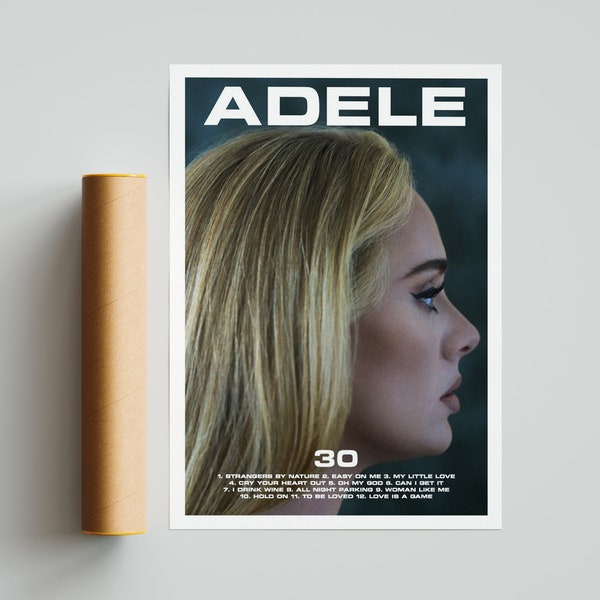 Adele Album Posters - Etsy