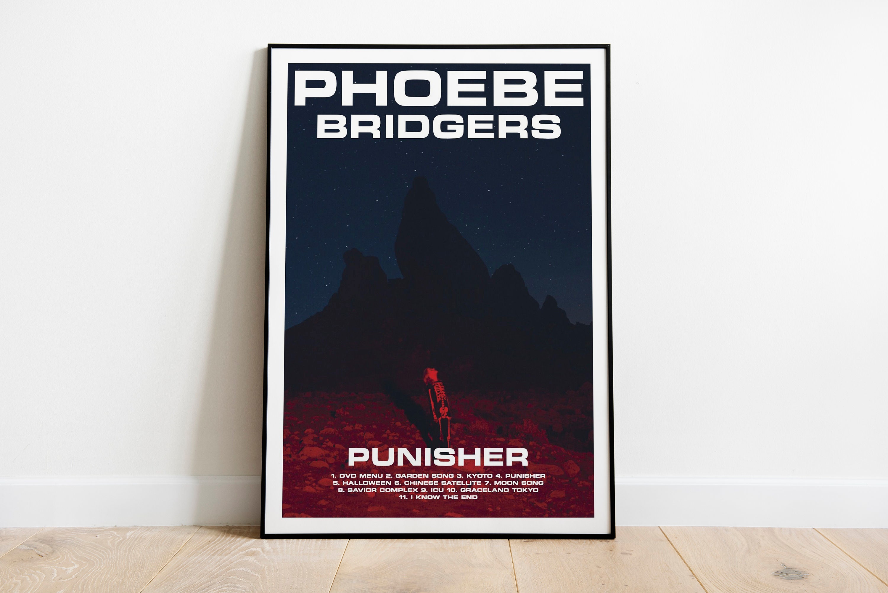 Phoebe Bridgers Posters, Punisher Poster,Album Cover Poster,Poster ...