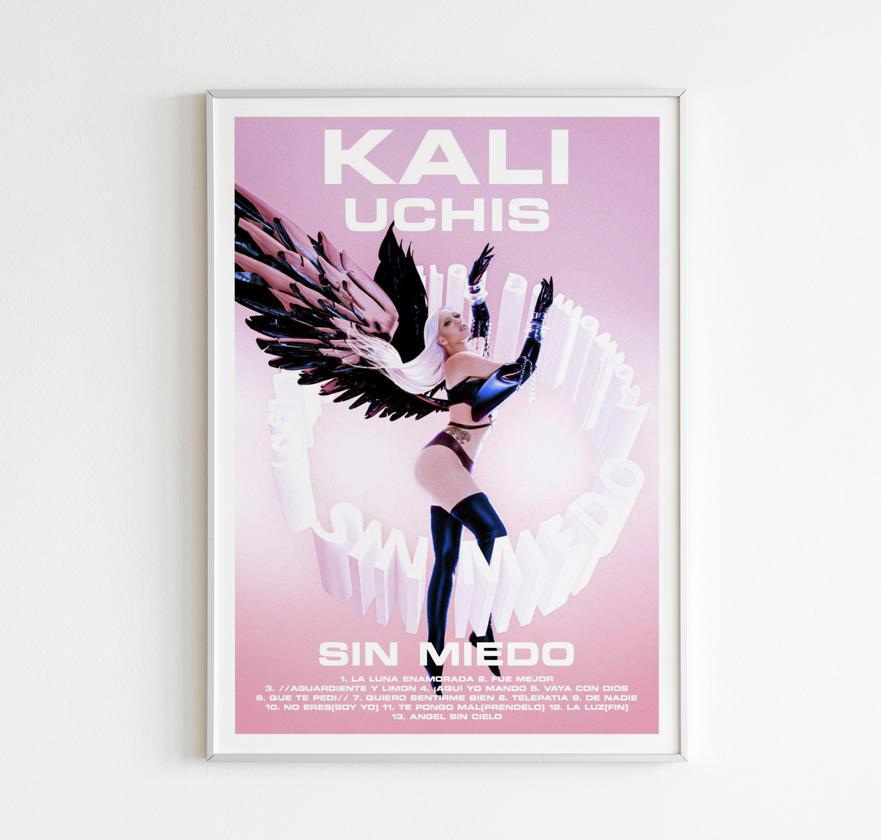 Kali Uchis Posters, Sin Miedo Poster, Album Cover Poster sold by ...