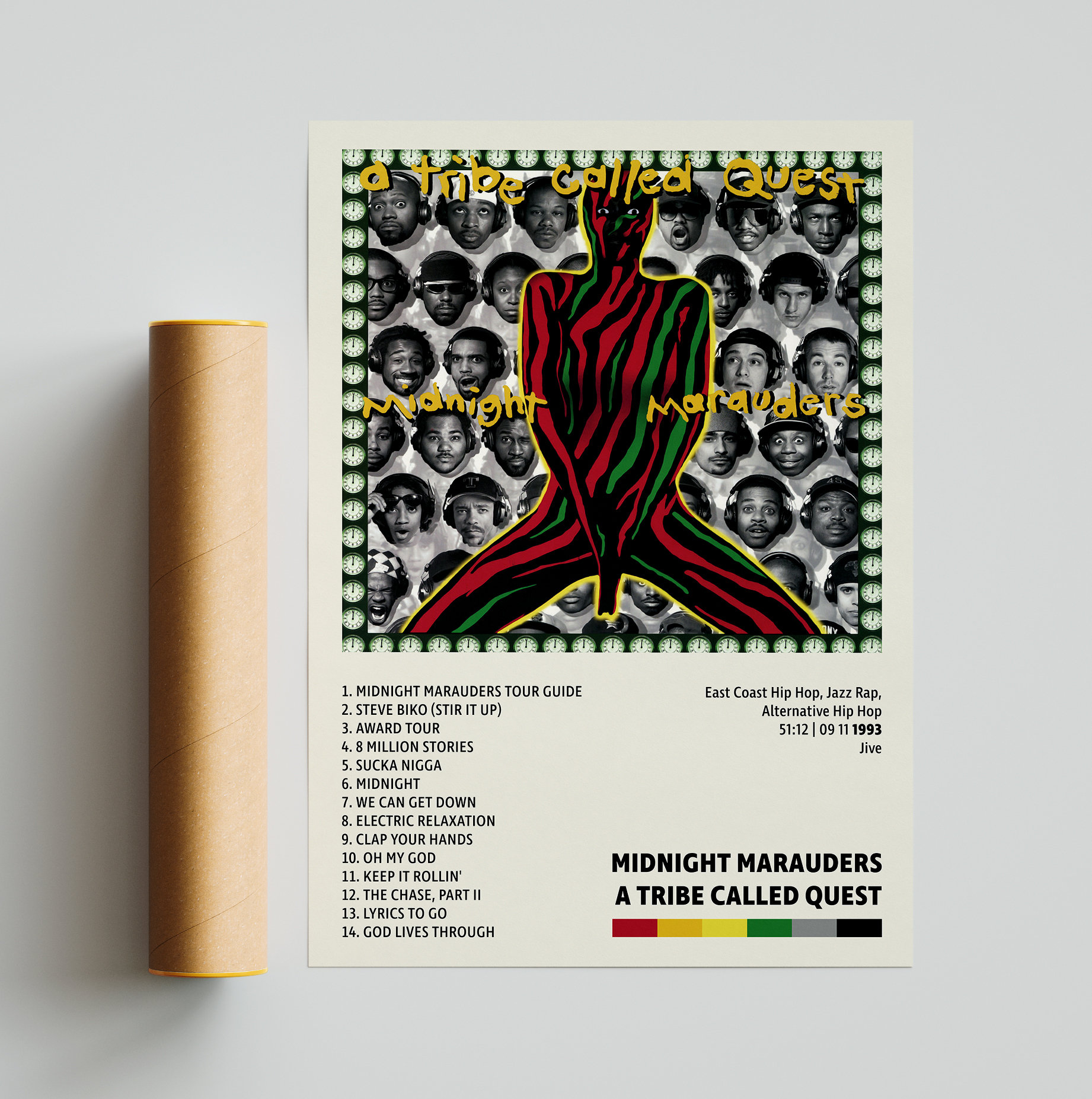 Midnight Marauders Back Cover