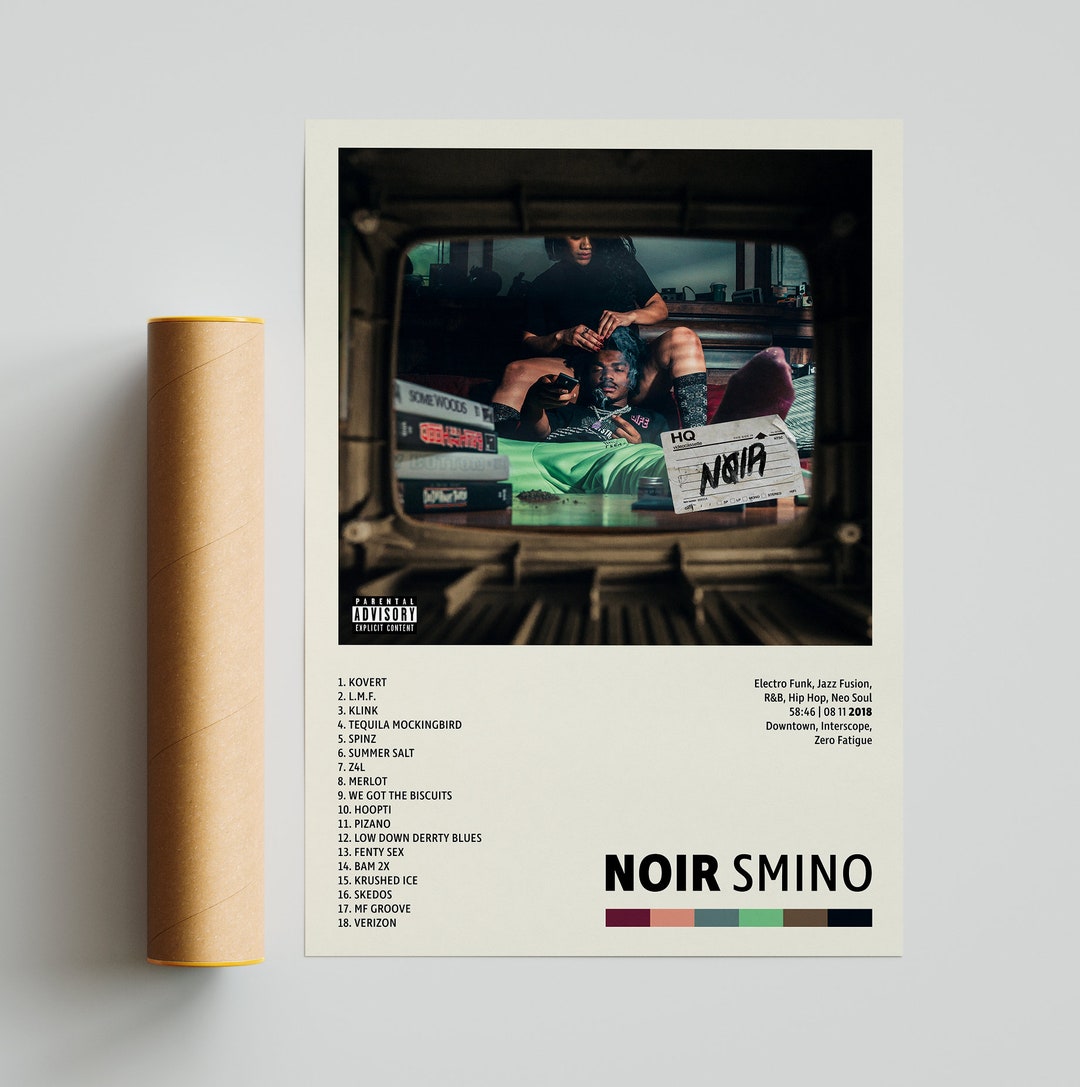 Smino Posters Noir Poster Album Cover Poster Poster Print - Etsy