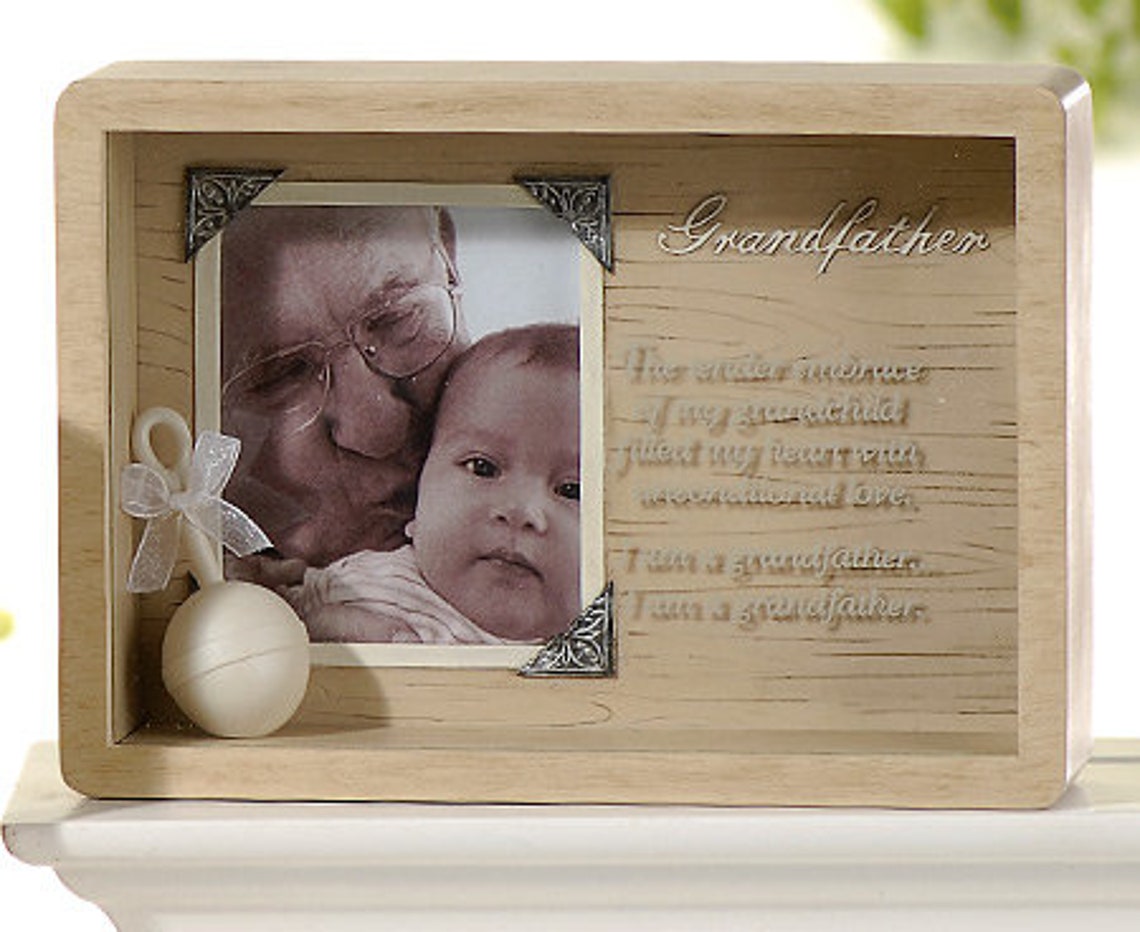 Baby - Grandfather Shadow Box Frame - Etsy