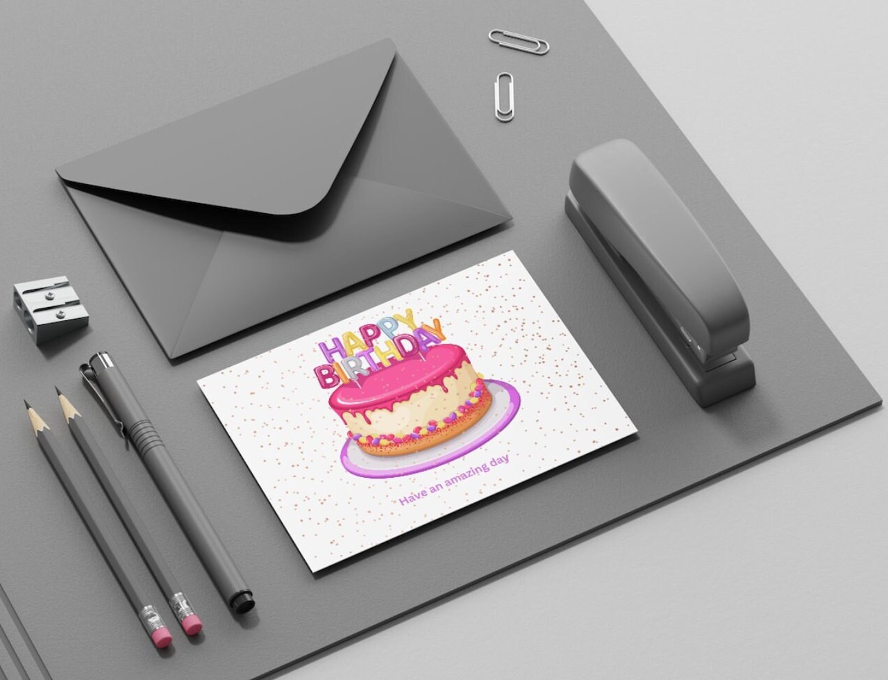 Happy Birthday Card, Digital Printable Download - Etsy