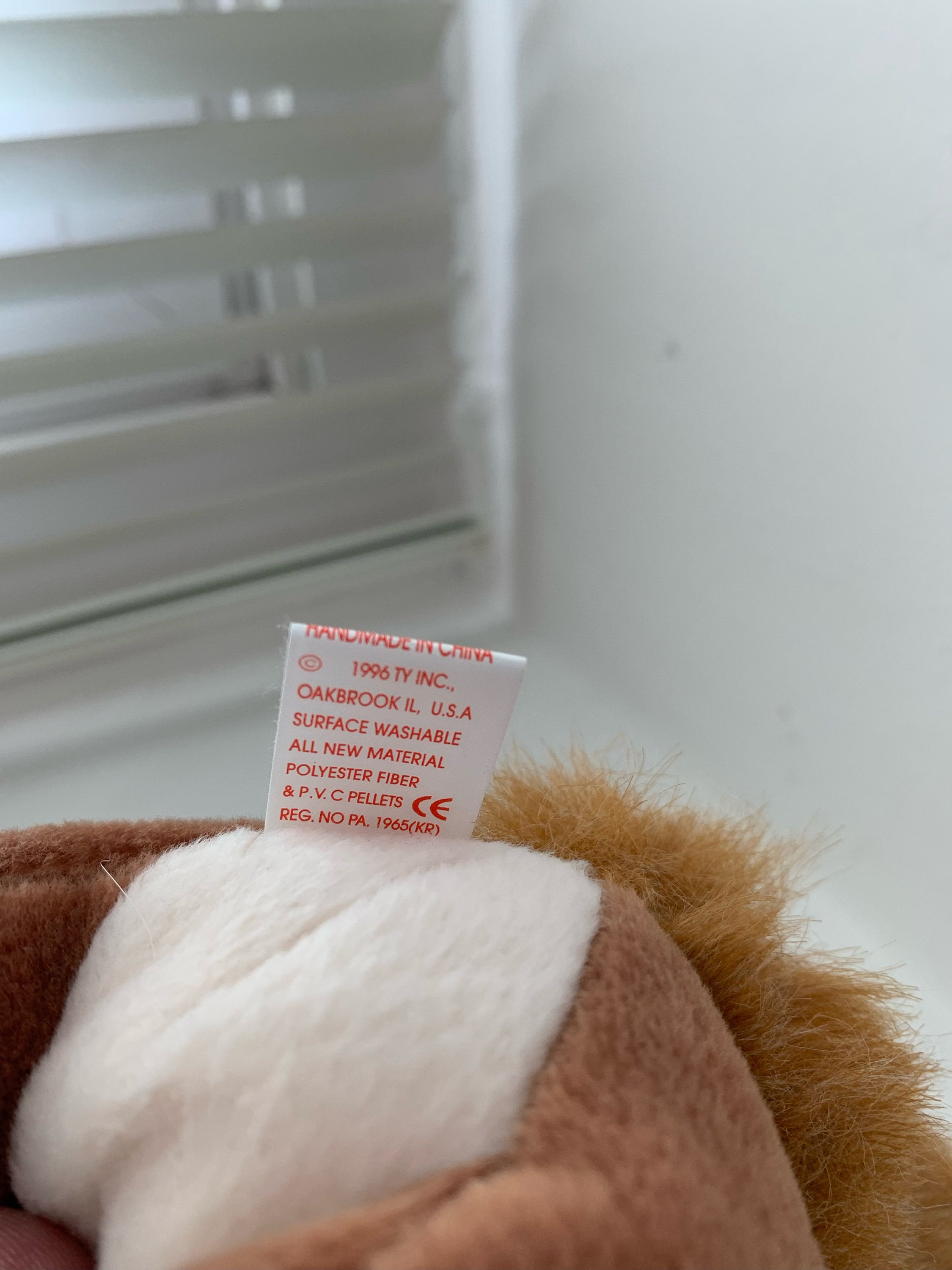 Beanie Baby Nuts Squirrel W/ Errors 1996 (rare Collectable) - Etsy