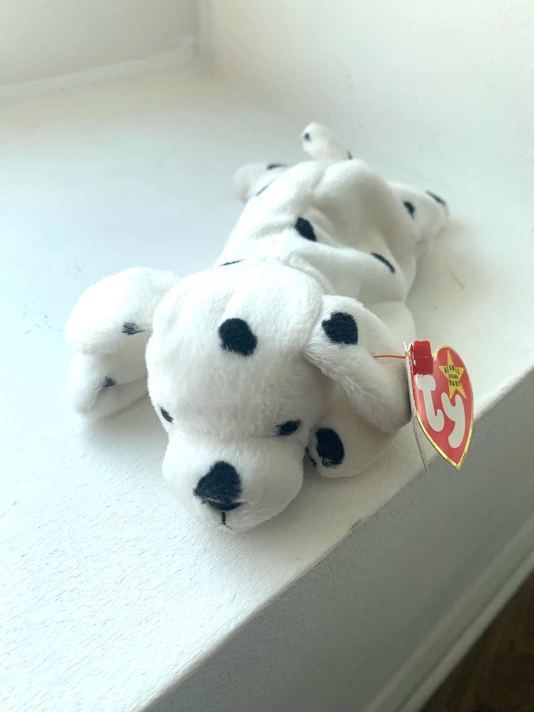 TY Beanie Baby Sparky W/ Rare Errors - Dalmatian 1996 (rare Collectable ...
