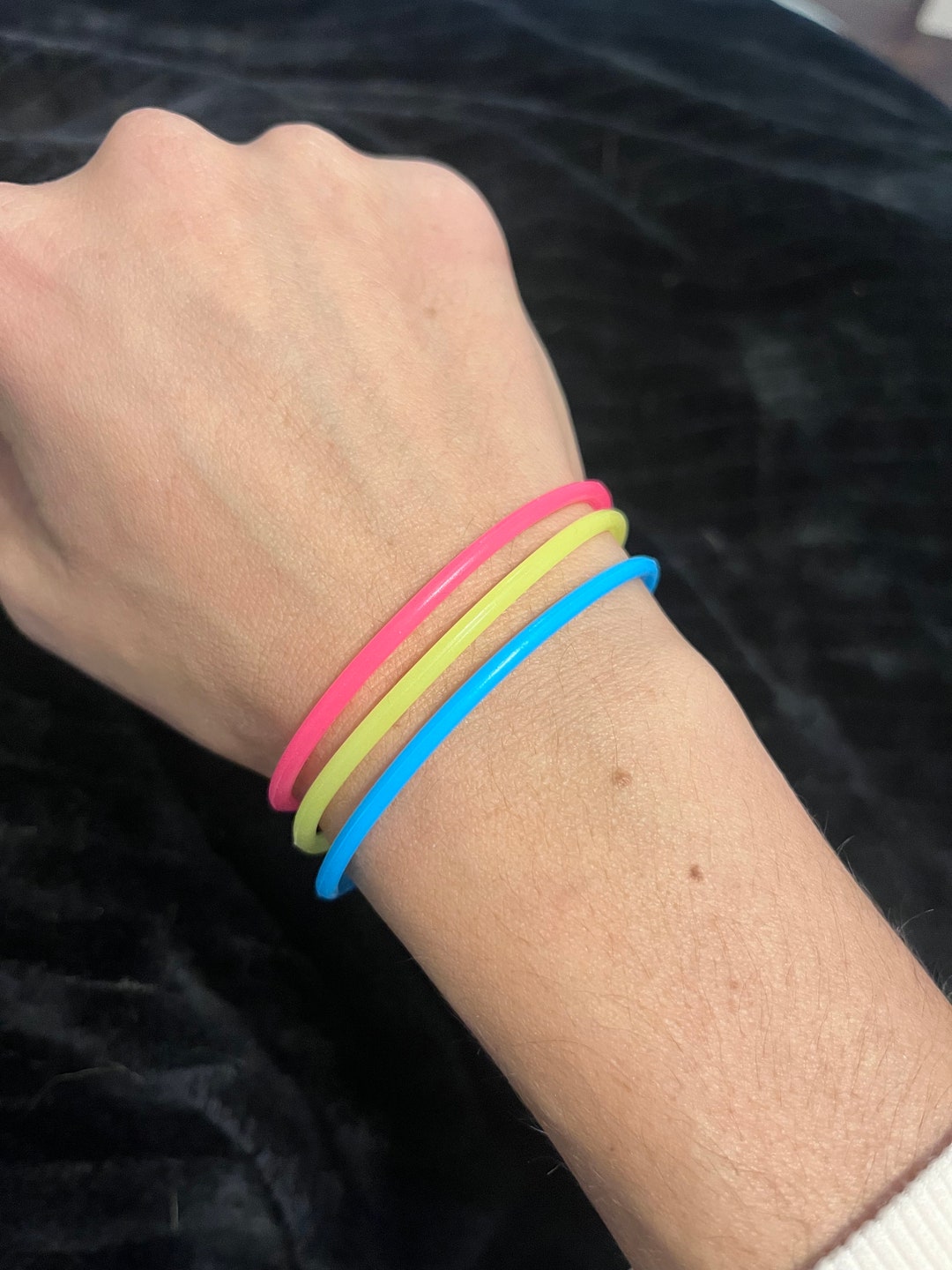 Gay Pride Pansexual Pride Retro Thin Silicone Stretch Bands - Etsy