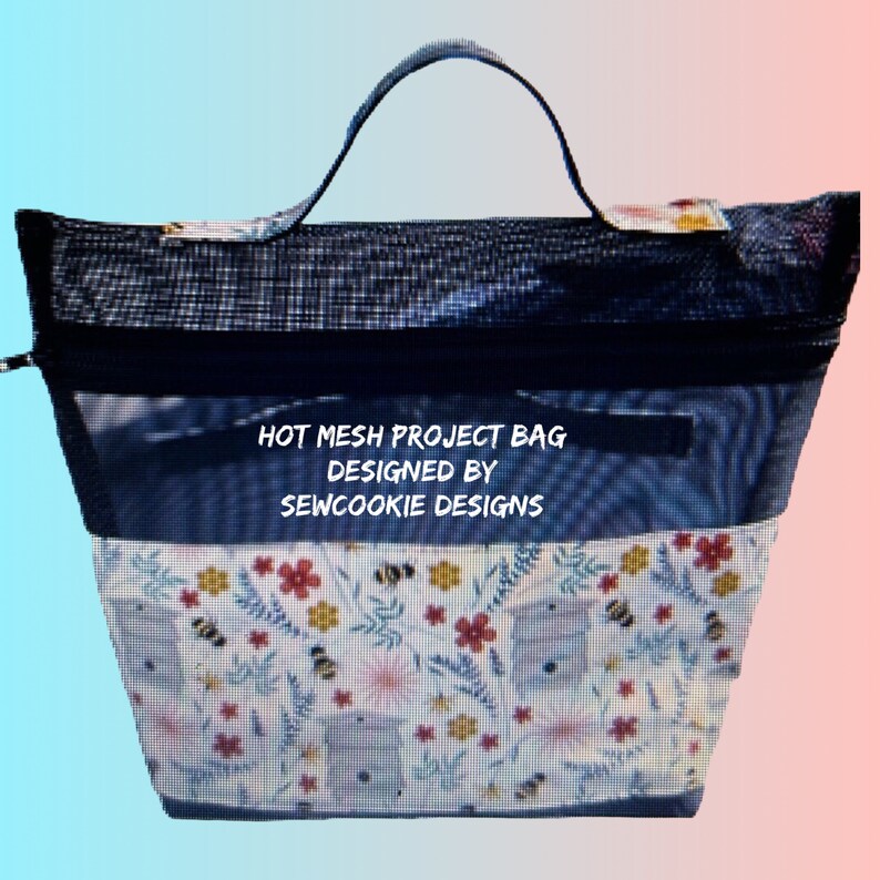Hot Mesh Project Bag - Etsy