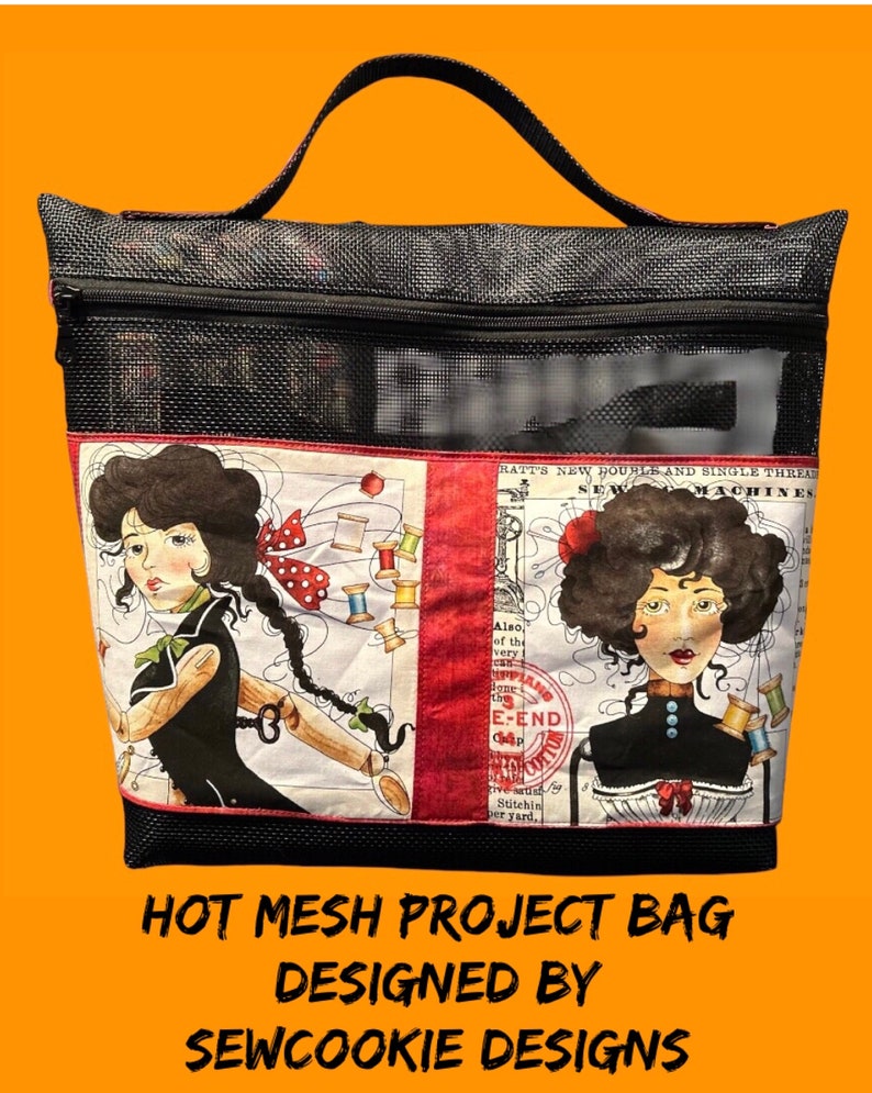 Hot Mesh Project Bag - Etsy