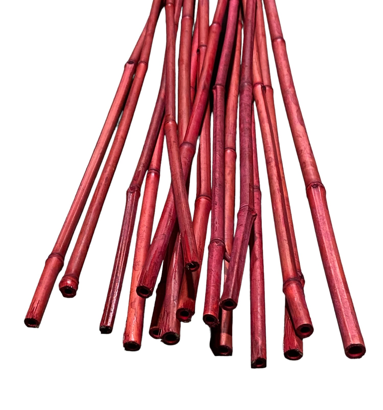 Colorful Thick Bamboo Poles (pack of 16) - 0.5" (inches) WIDE - 5 Feet ...