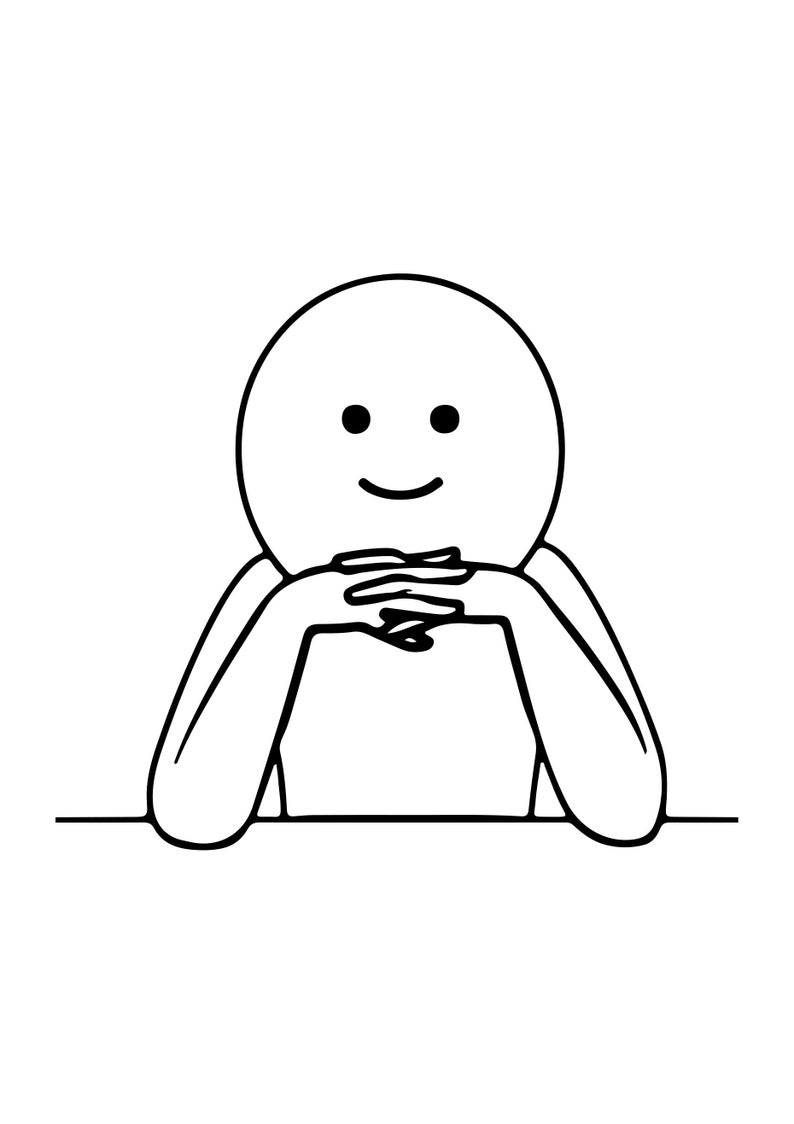 Reaction Memes Vector | Printable Pressable Sticker | Reaction Doodles ...