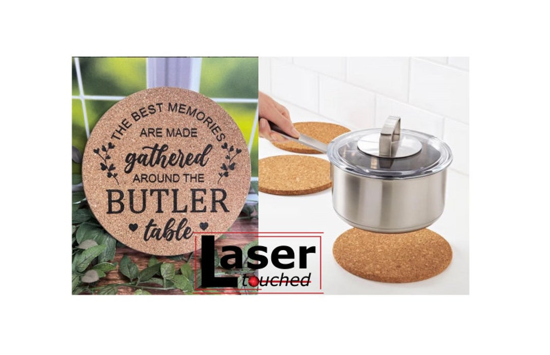 Trivet SVG, Gather SVG, Memories SVG, Glowforge and Lightburn Ready ...