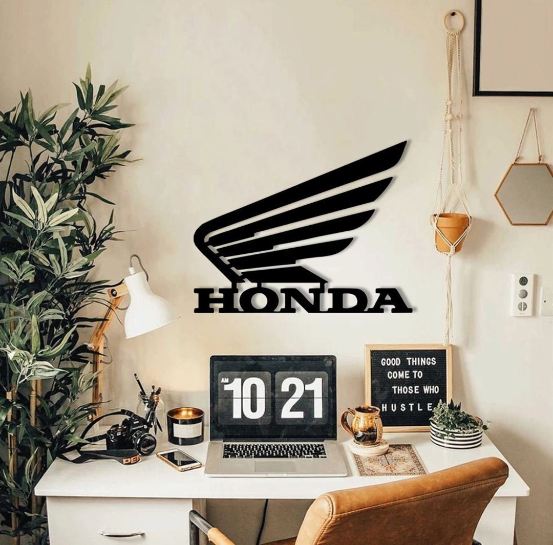Metal Wall Decoration of Honda Model Vehicle. It Will Be Indispensable ...