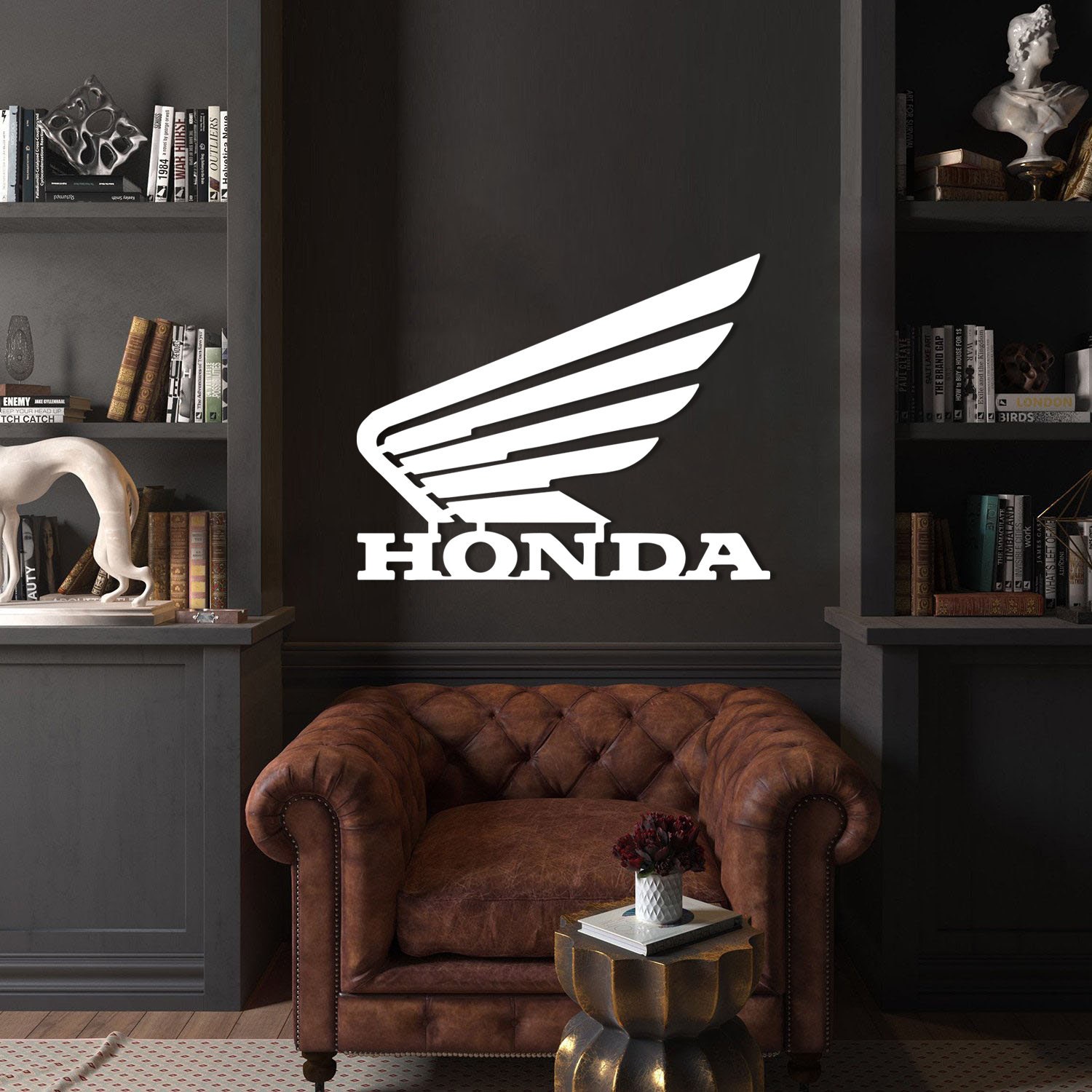 Metal Wall Decoration of Honda Model Vehicle. It Will Be Indispensable ...