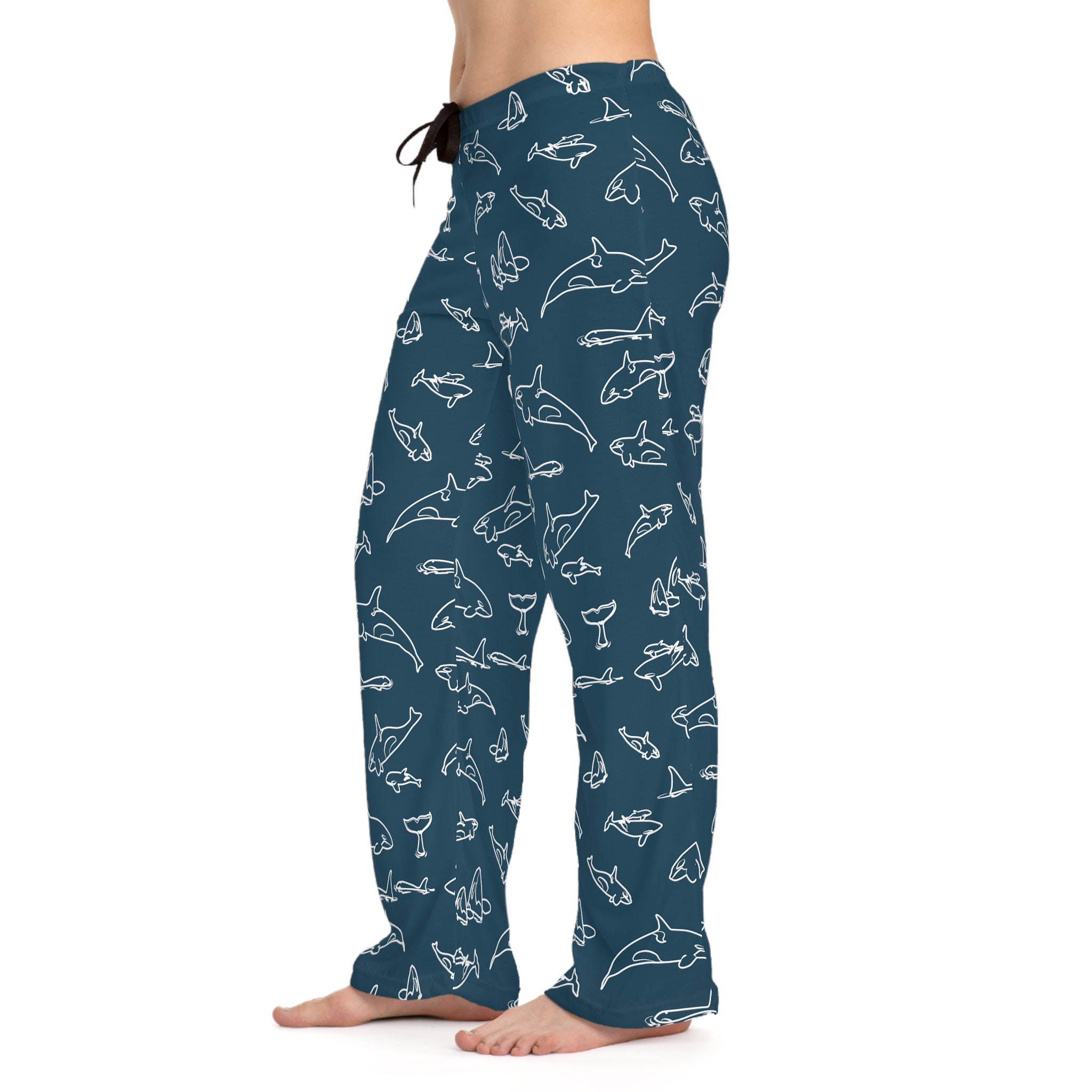 Orca Killer Whale Women's Pajama Pants - Etsy