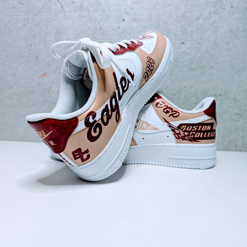 Custom Hand-painted ACC Air Force 1 Sneakers | Atlantic Coast ...