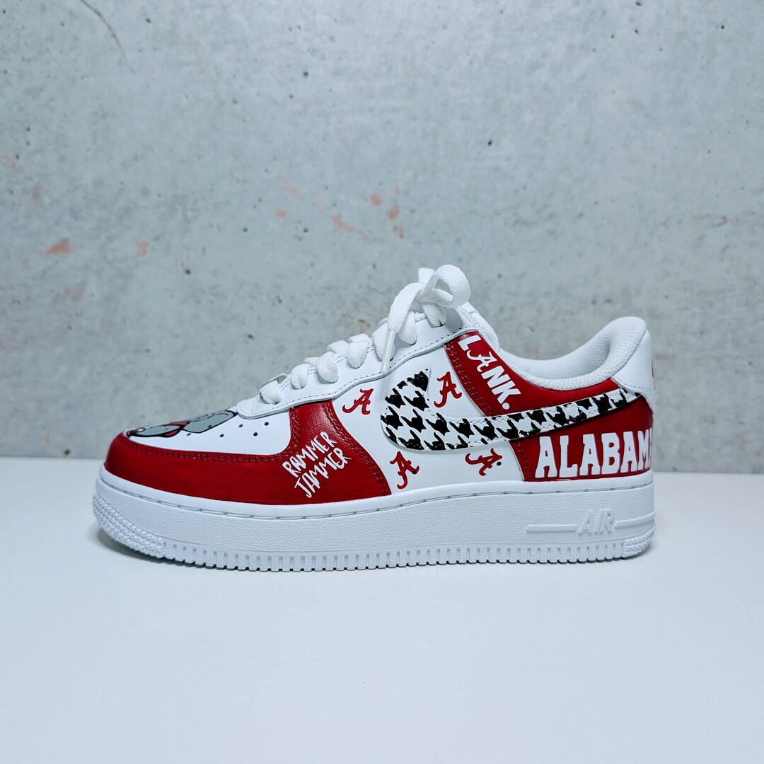 Custom Hand-painted SEC Air Force 1 Sneakers | Southeastern Conference ...