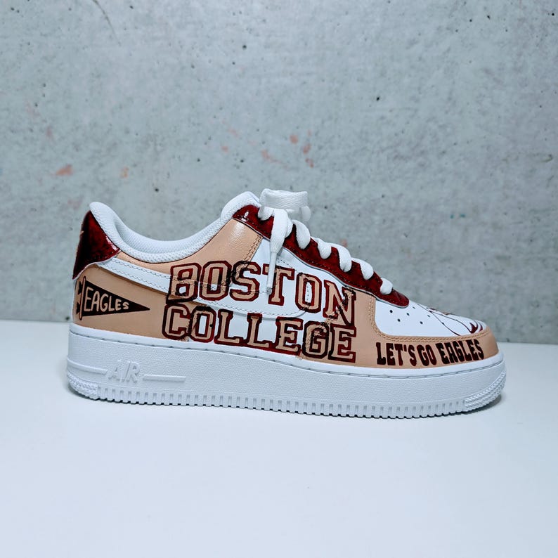 Custom Hand-painted ACC Air Force 1 Sneakers | Atlantic Coast ...
