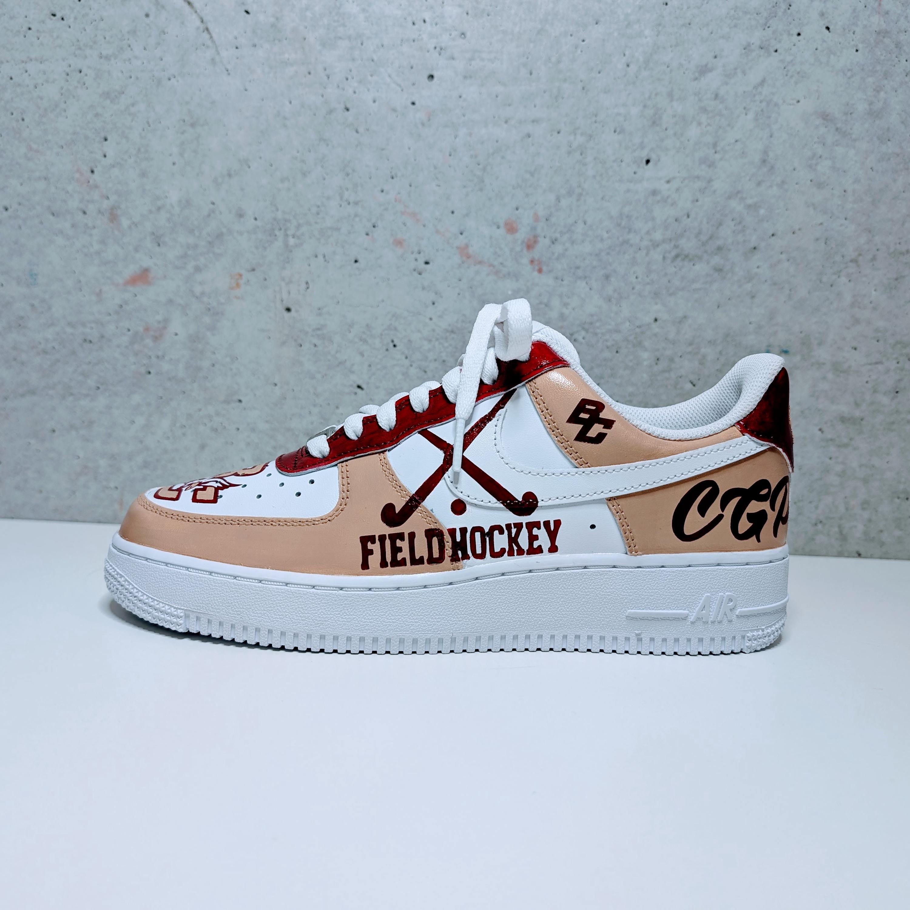 Custom Hand-painted ACC Air Force 1 Sneakers | Atlantic Coast ...