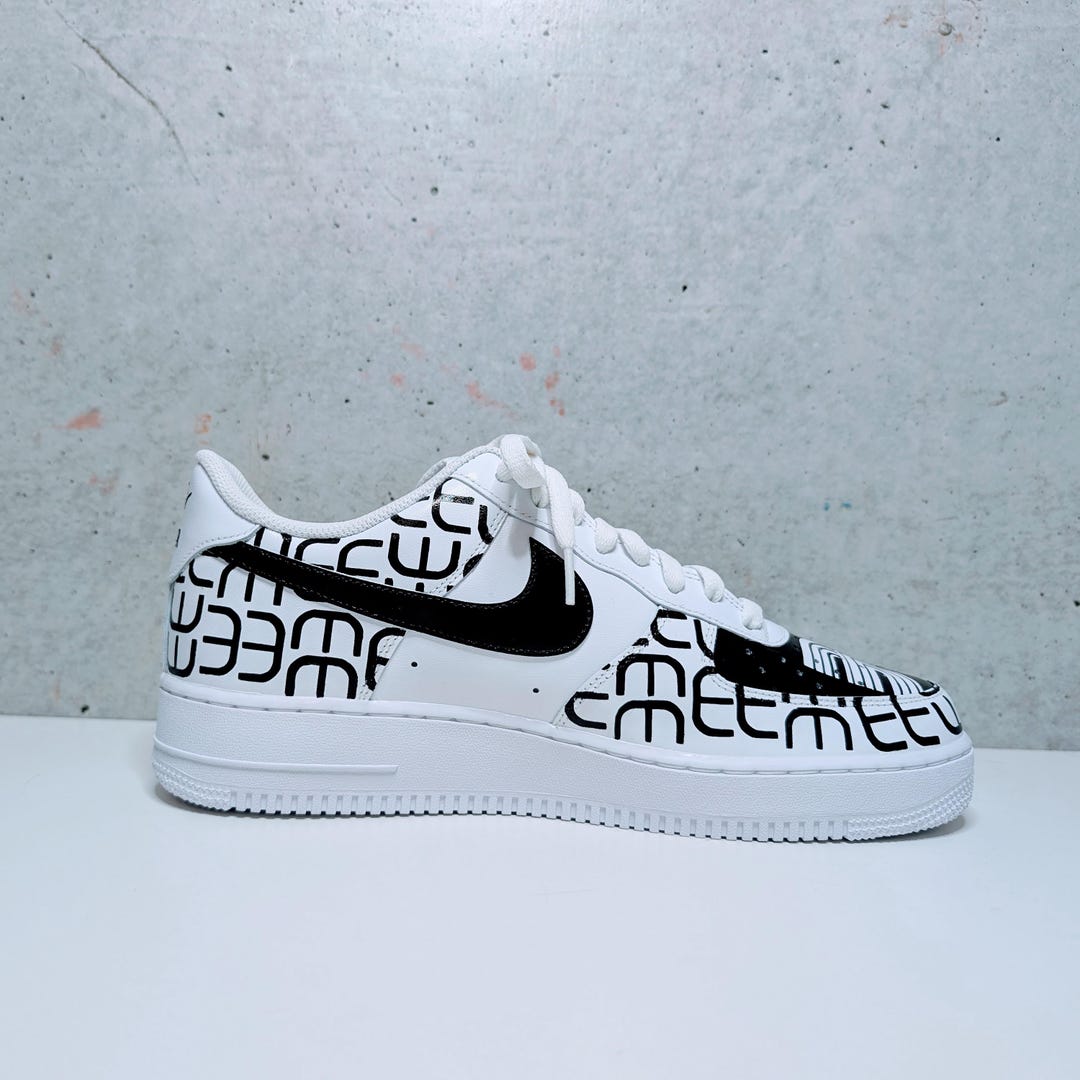 Custom Hand-painted Initials Air Force 1 Sneakers | Personalized ...