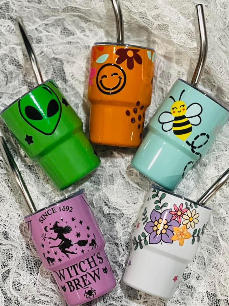 Mini Shot Glass Tumbler Double Insulated - Etsy