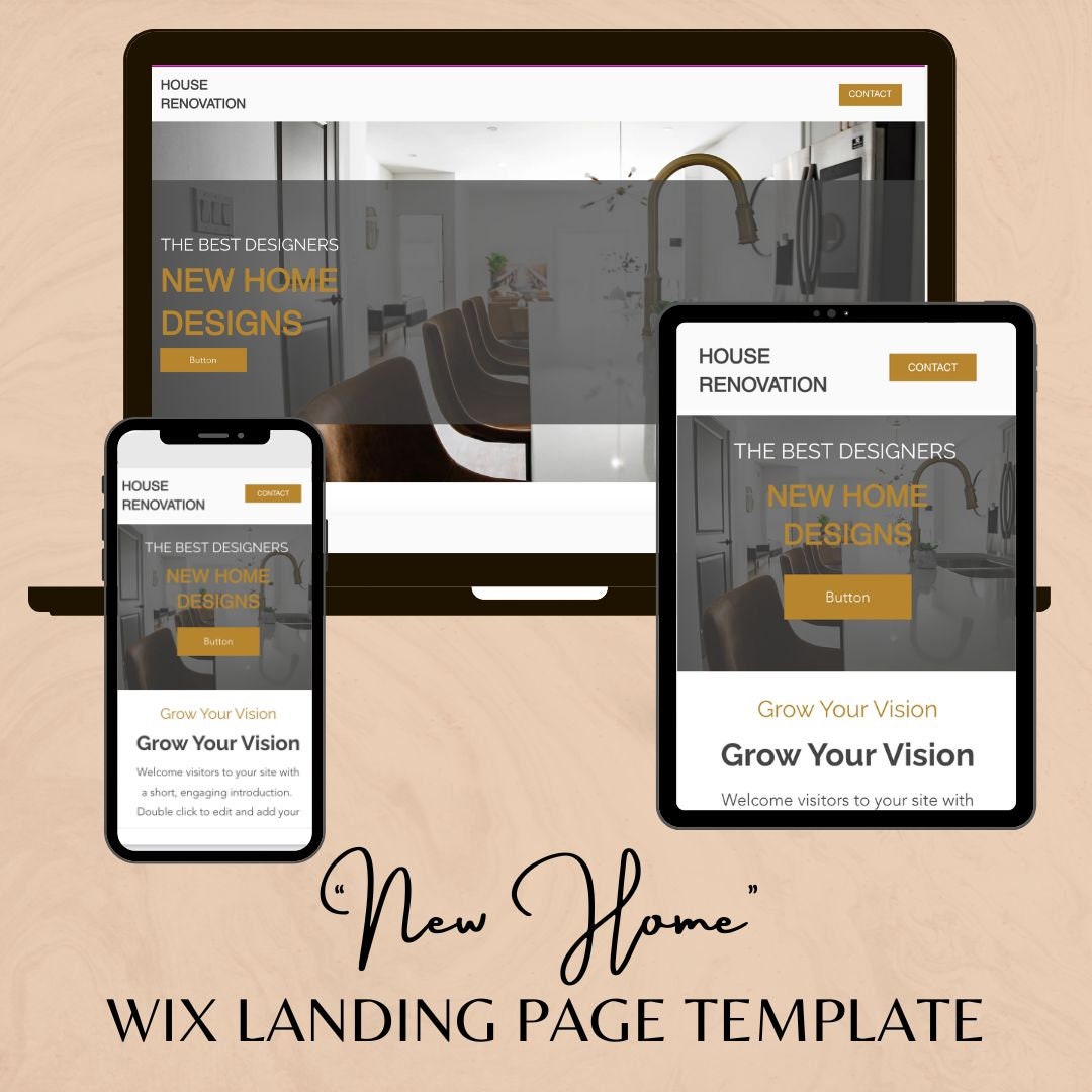 Home Renovation Website Template for Wix - Home Renovation, Home Reno ...