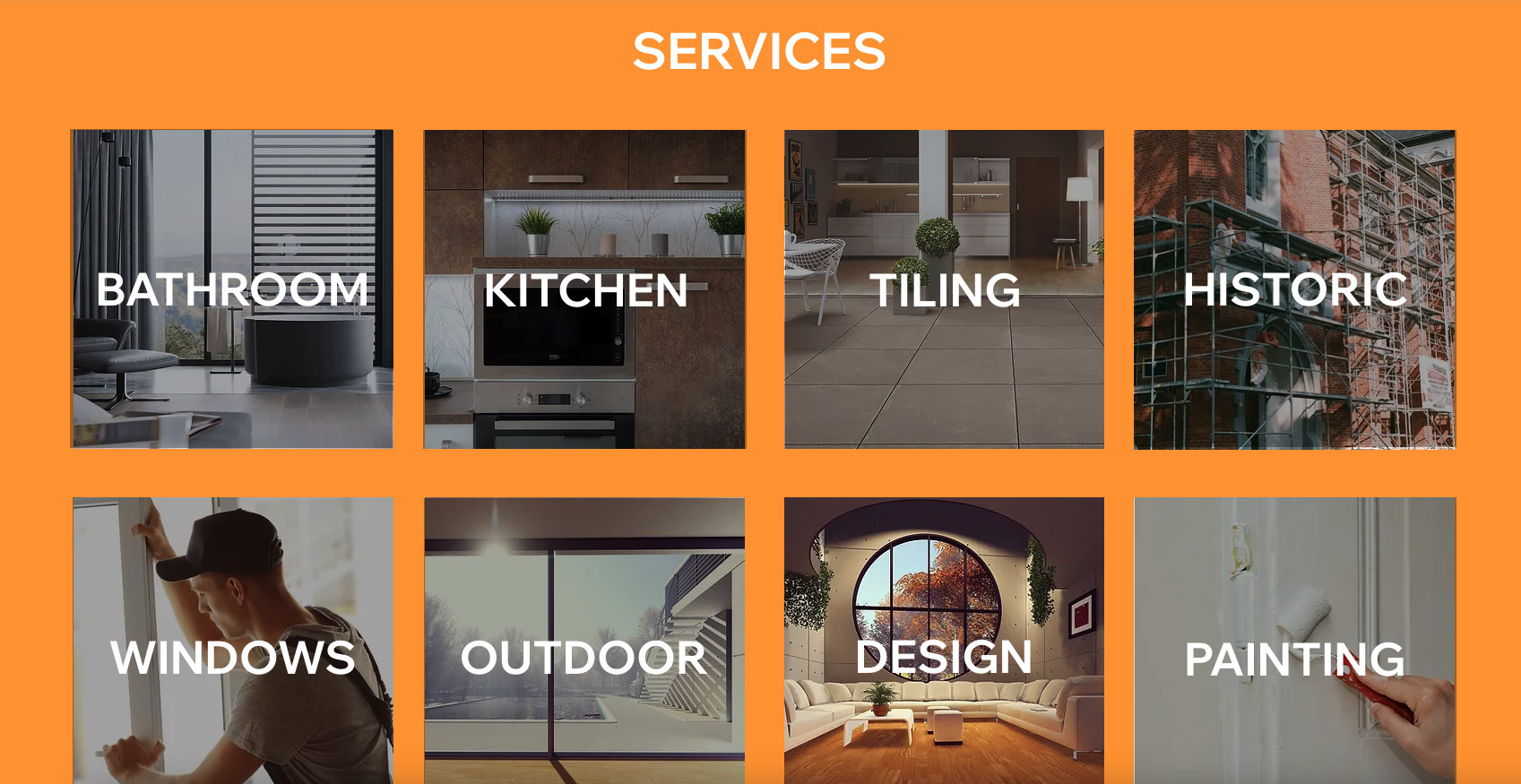 Home Renovation Website Template for Wix - Home Renovation, Home Reno ...