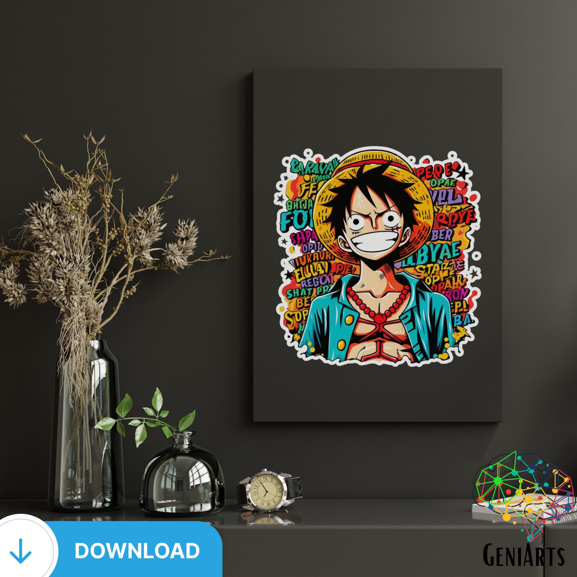 Luffy One Piece Stickers Bundle PNG Stickers 52 One Piece - Etsy