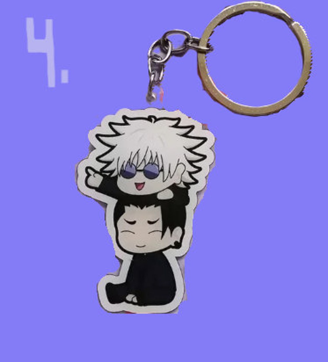 Gojo and Geto Keychain - Etsy Canada