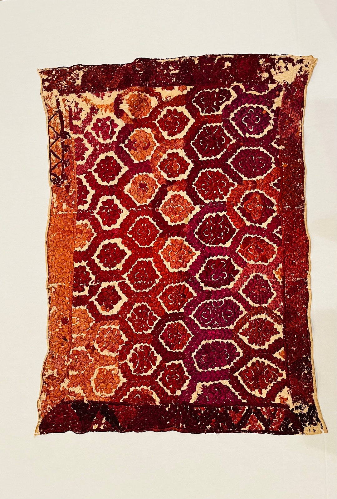 Rare Antique Embroidery From Rabat, Late 1800's - Early 1900's - Etsy