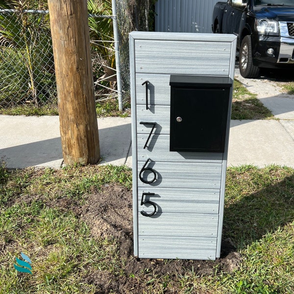 Rustic Custom Made Mailbox - Etsy