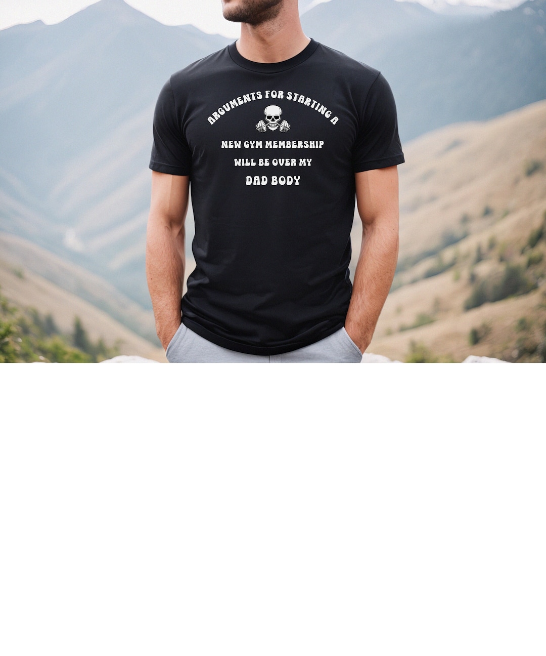 Funny Dad Body T-shirt, Gym Membership Over My Dad Body, Fathers Day ...