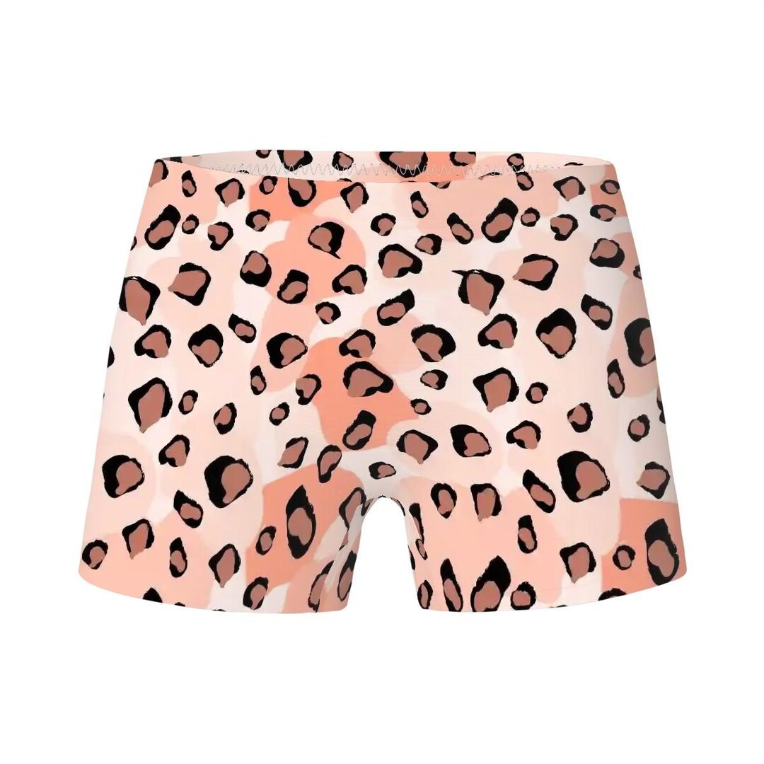 Cheer Dance Shorts Girls Leopard Soft Cotton, Unique & Team Designs ...