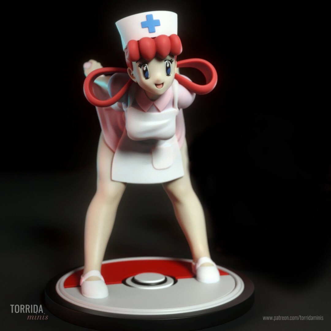 Sculpture Inspired By/for Nurse Joy Only, Sculpted by Torrida, Anime ...