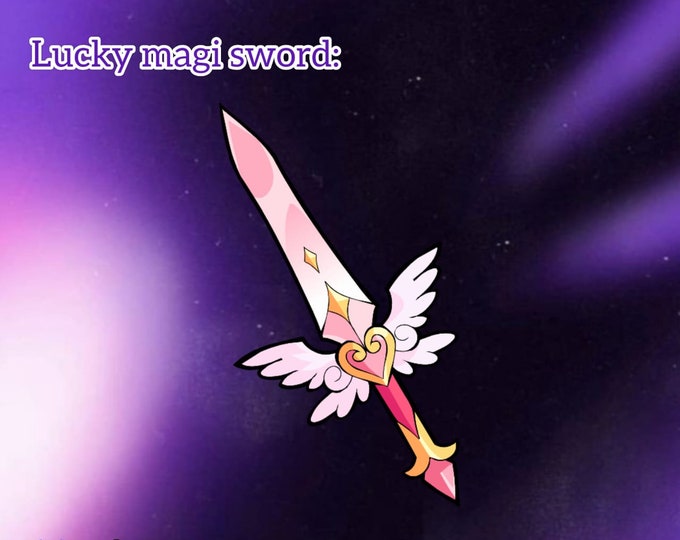Brawlhalla Lucky Magi Sparkling Sword - Etsy