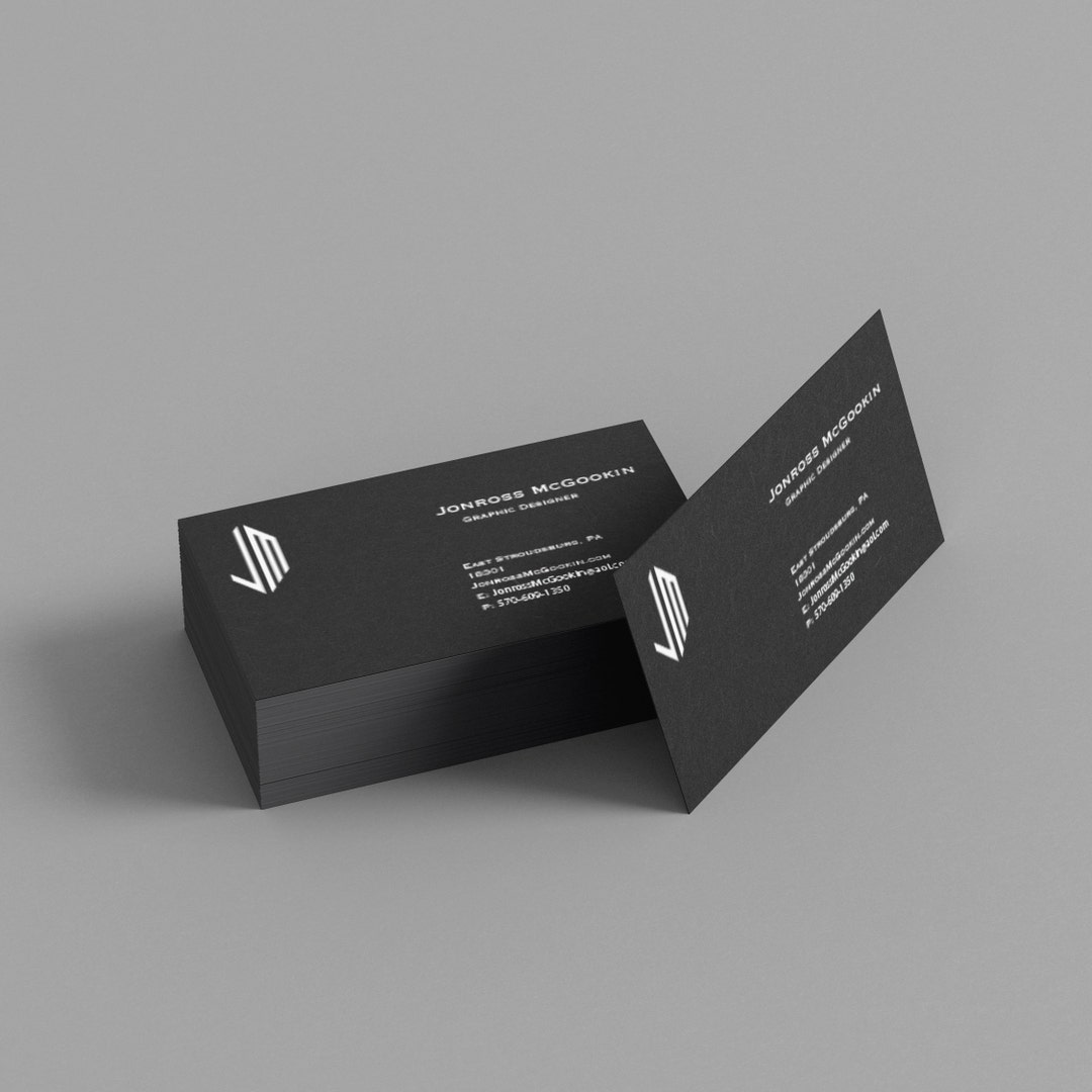 Plain/colored Format Business Cards - Etsy