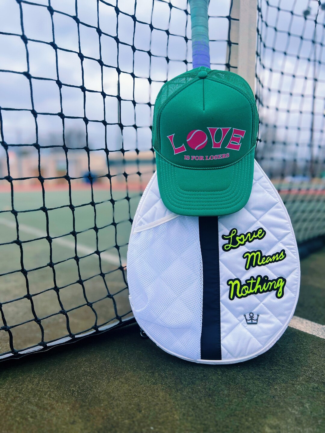 Tennis Trucker Hat | Love is for Losers | Doubles Partner Gift, Tennis ...